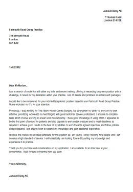 Hotel Receptionist Cover Letter No Experience Eyeofthedaygdc web fc2