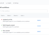 Deploy An Angular 9 8 7 Application Using Github Actions