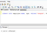 Sql Insert Statement