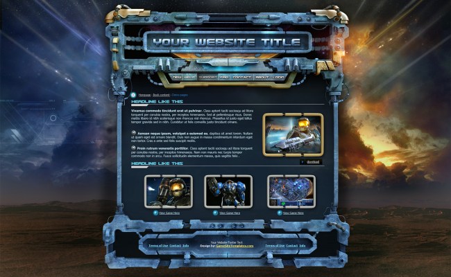 3d Game WebDesign