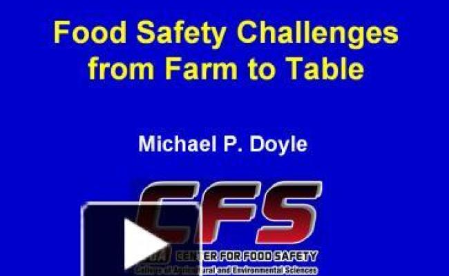 Food Safety Challenges From Farm To Table Presentation | Free To Download