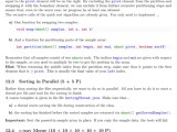 Java Program To Work With Binary Data And Sorting Techniques