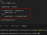 Valueerror Cannot Convert Float Nan To Integer Error In Python