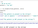 Python Regex Tutorialbrain