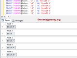 Sql Format Function