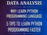 Python Learn Coding Data Analysis Why Learn Python Programming