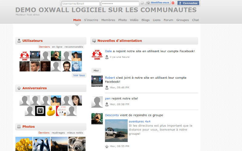 CMS communautaire pour la création d’un réseau social - 01Script