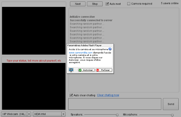 Script Chatroulette clone open source et gratuit avec Camrumble - 01Script
