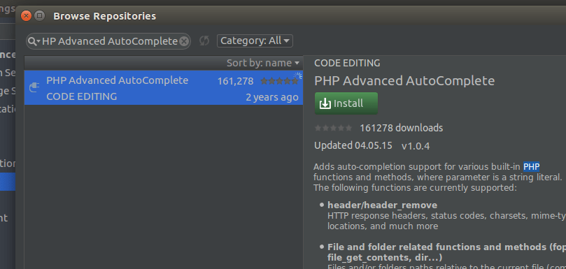 Mes configurations & Plugins PHPStorm (en image) - 01Script