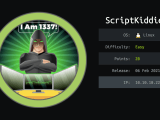 Hackthebox Scriptkiddie Writeup 0xdedinfosec