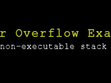 Buffer Overflow Examples Bypassing Non Executable Stack By Re2libc