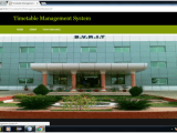 Time Table Management System Java Project 1000 Projects