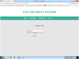 File Security System Java Project 1000 Projects