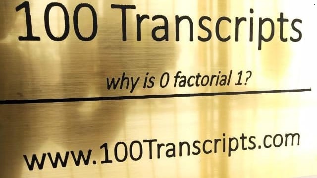 100 Transcripts LLP.