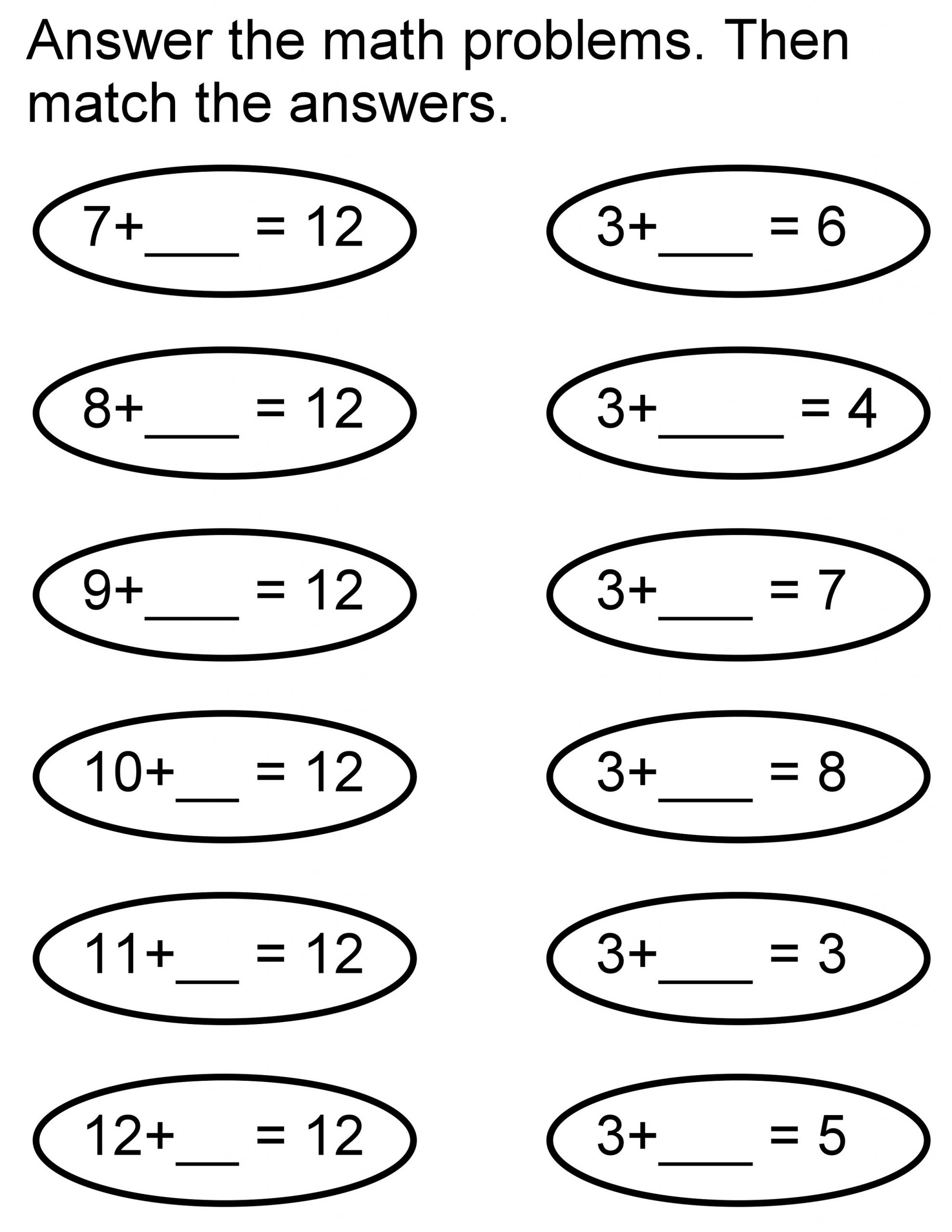 Math Worksheet For Kindergarten Match 1 To 5 Con Imagenes math-worksheet-for-kindergarten-match-1-to-5-con-imagenes