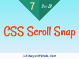 Css Scroll Snap 12 Days Of Web