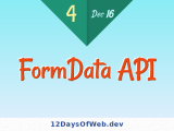 Formdata Api 12 Days Of Web