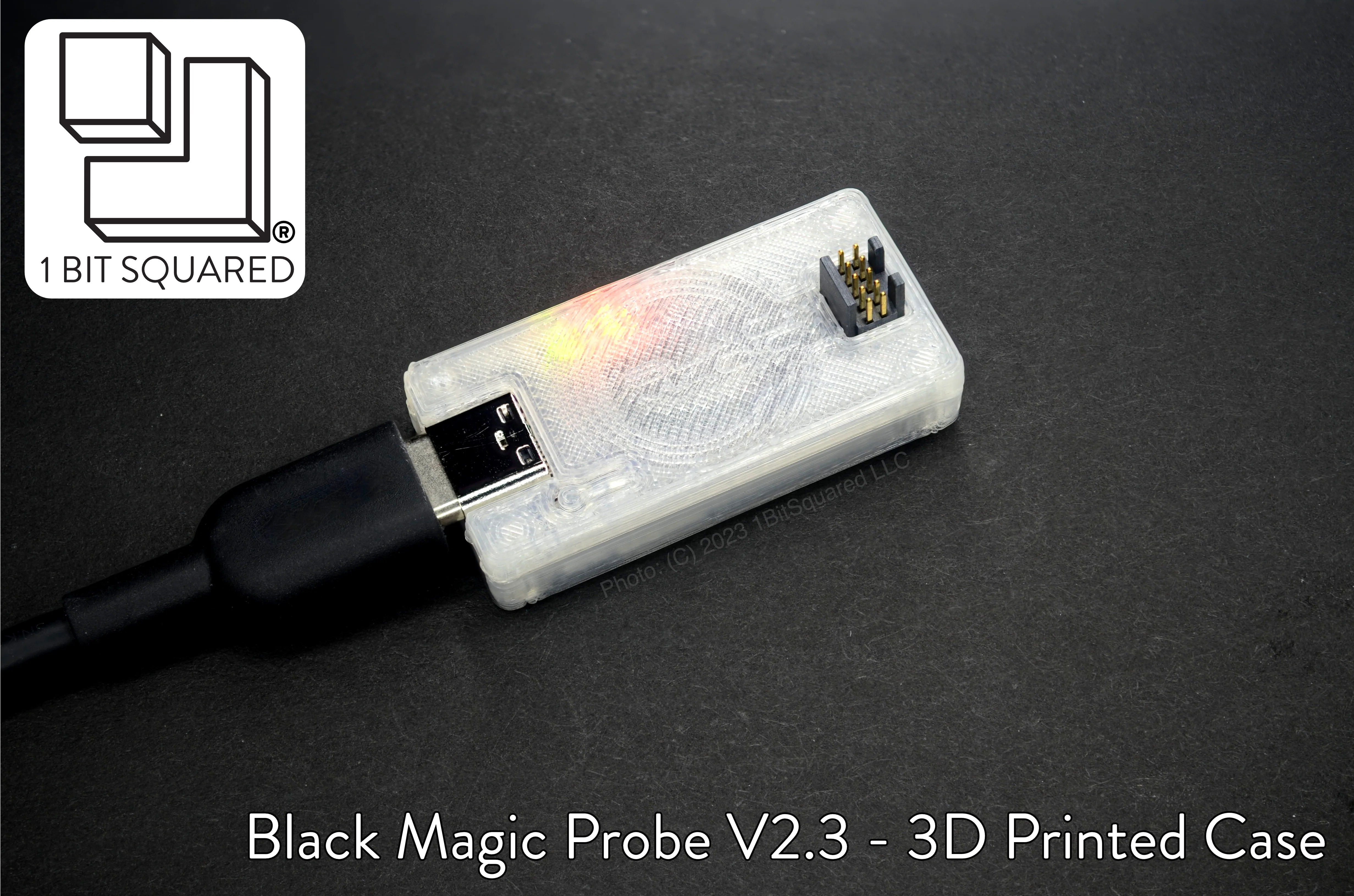 1bitsquared Black Magic Probe 3d Printed Case