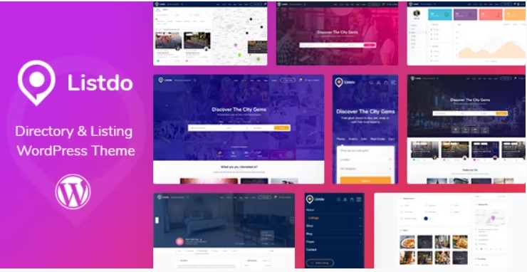 Listdo Theme Directory Listing WordPress Theme 1.0.20 - 1DollarGPLTheme