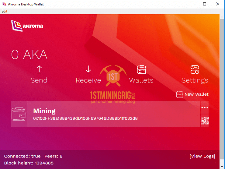 How to Mine Akroma (AKA) with AMD and Nvidia GPU - 1st Mining Rig