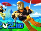 2v2 Io Building Simulator Battle Royale Shooting Game