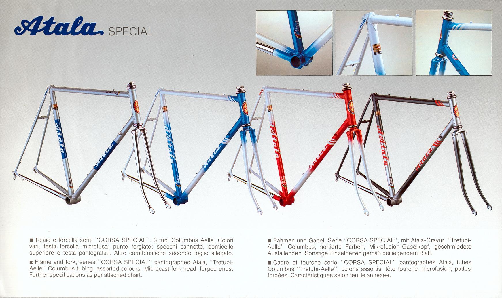 Atala (Corsa Special?), 1989, Shimano 105 complet