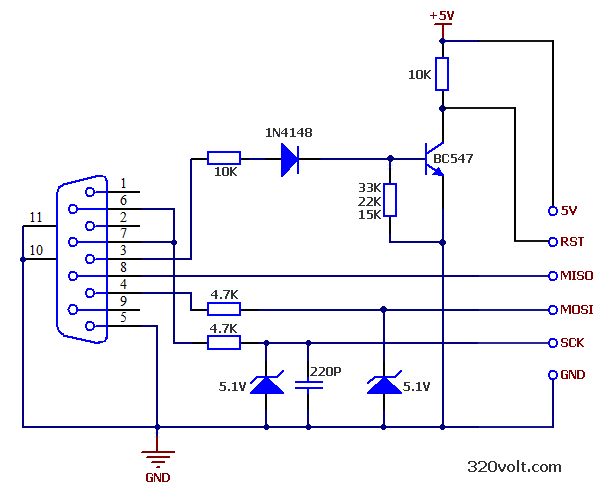 Avr Usb Programmer Circuit Diagram - Circuit Diagram
