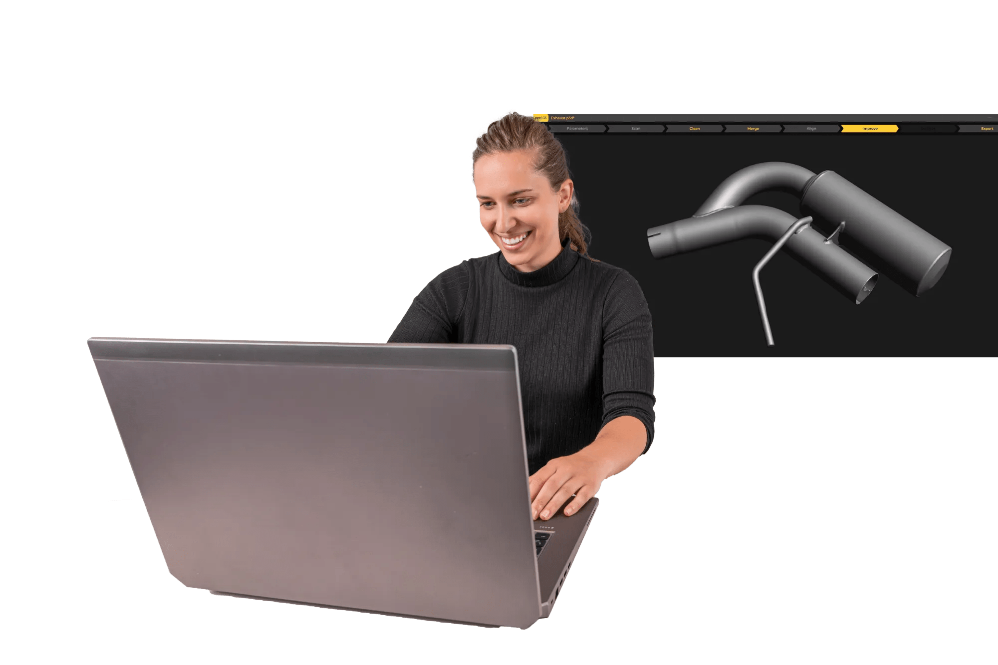 peel 3 - Handgeführter 3D-Scanner - 3D-EDU GmbH