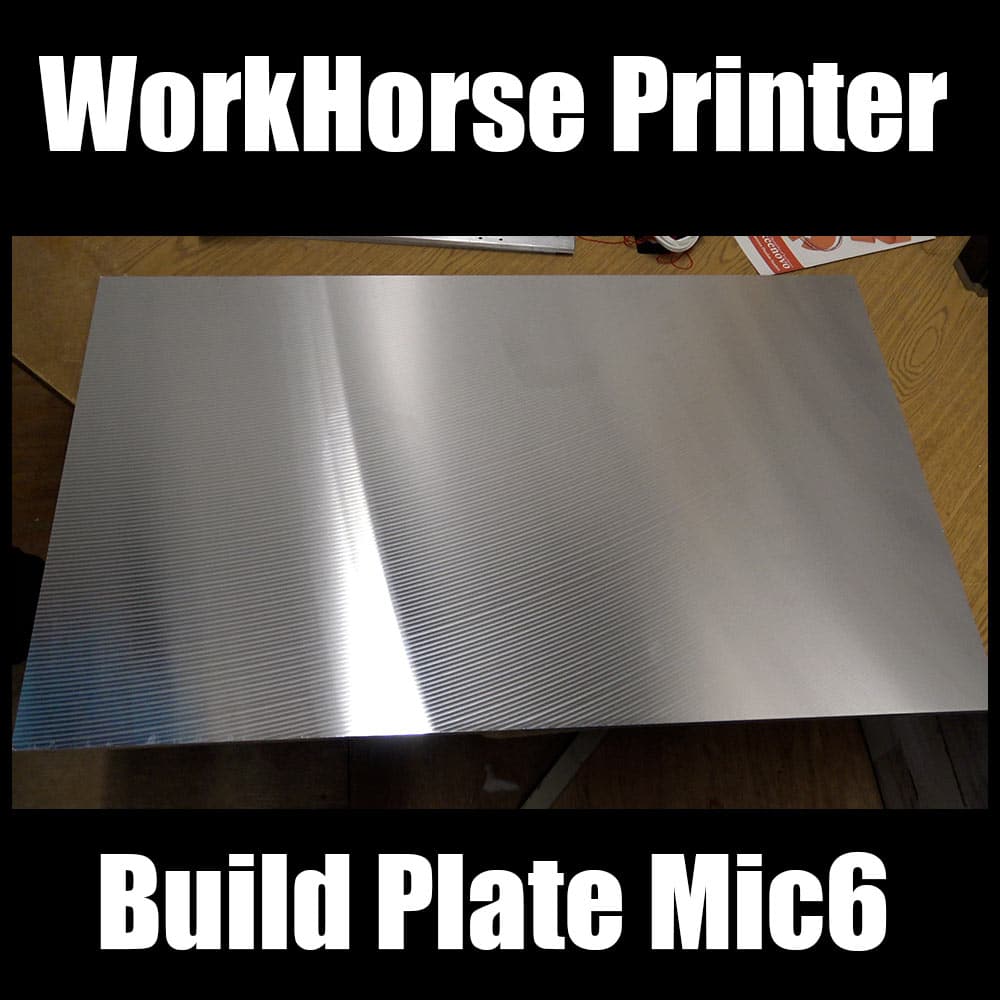 WorkHorse Printer Build Plate – 3D Distributed