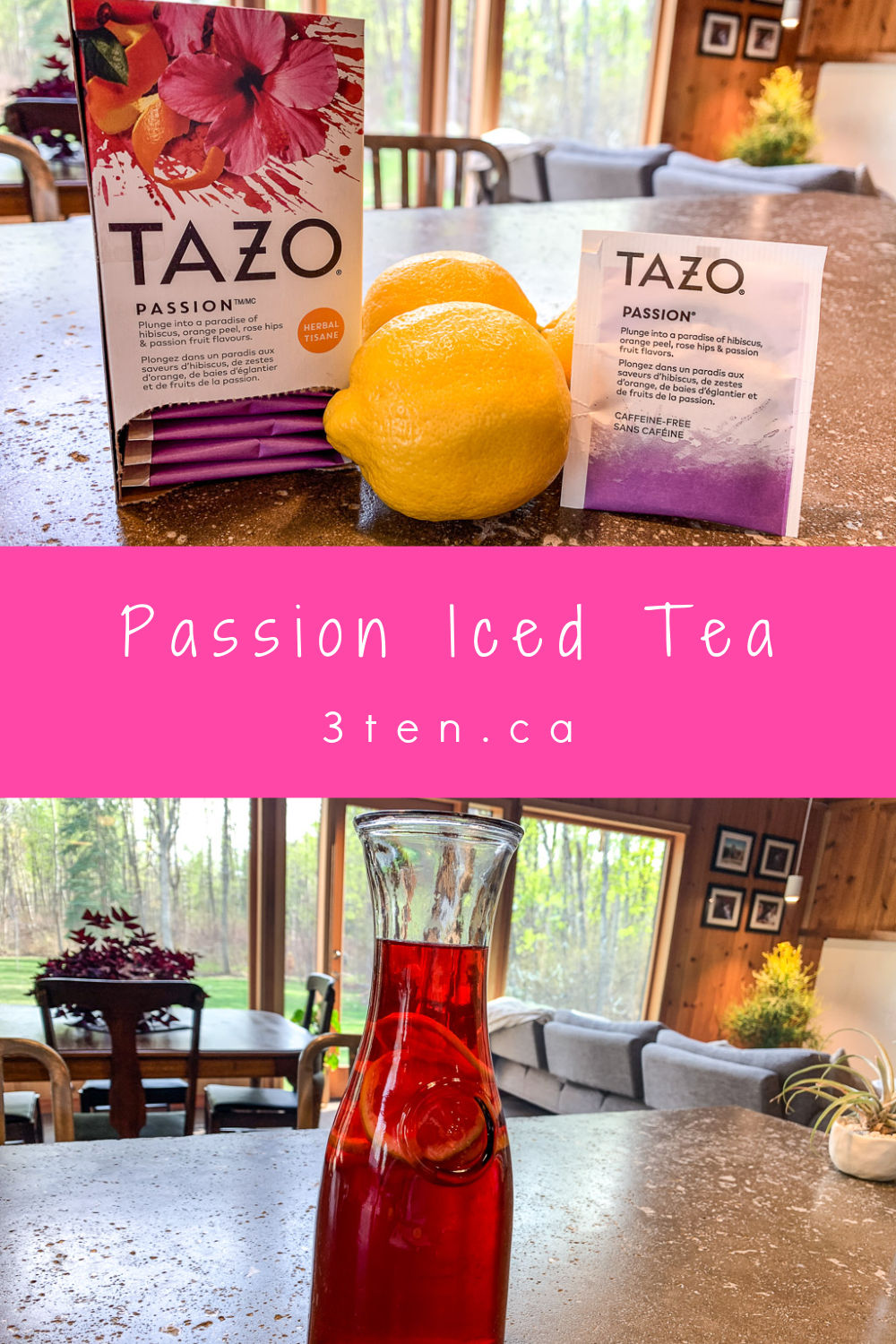 Recipe: Passion Iced Tea — 3ten — a lifestyle blog