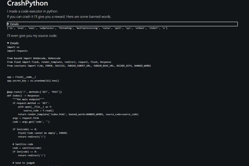 Github Bryanseah234 Python Crash Code Code To Use Up Memory In - Mobile Geometric Illustrations for Desktop