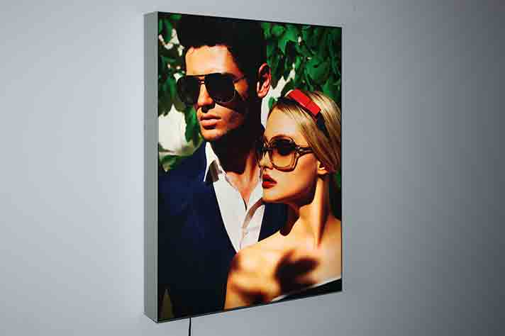 Lightboxes and Duratrans for Retail Display
