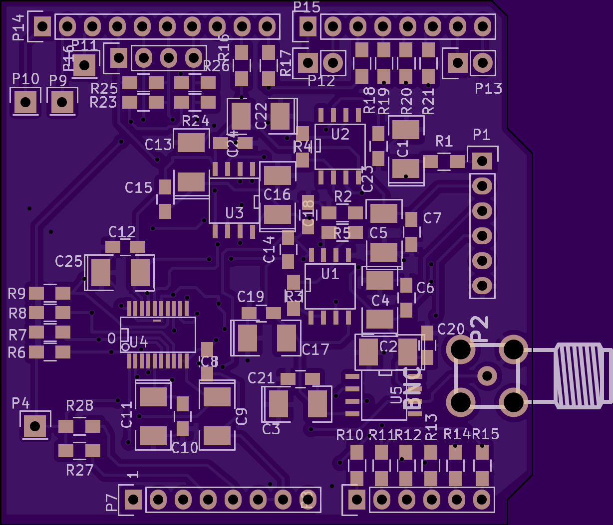 41J Blog » Blog Archive » AD5791 DAC Arduino shield Rev 3