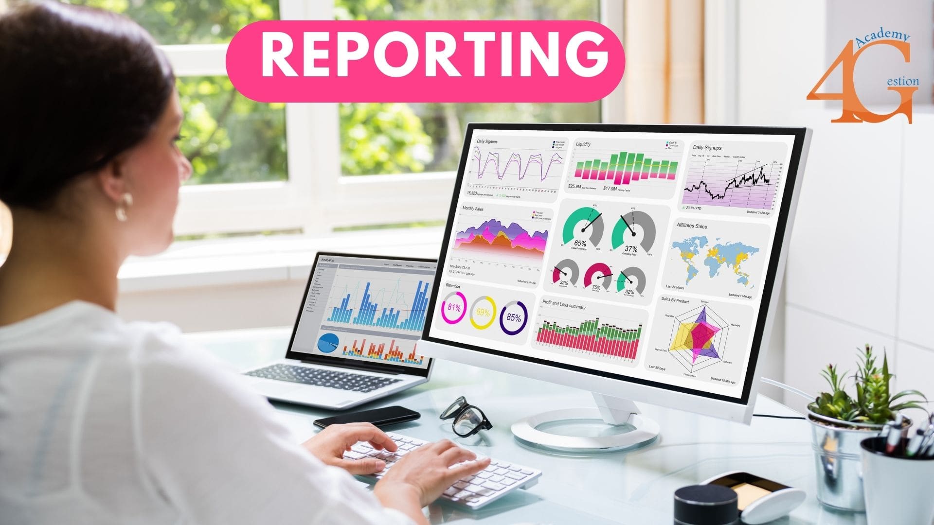 Reporting - 4Gestion Academy|Premier pas vers la réussite