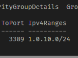 Create And View Ec2 Security Groups With Powershell 4sysops
