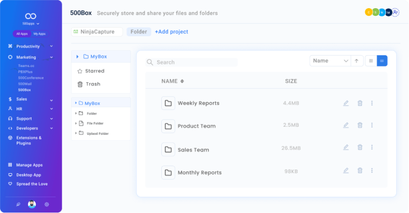Multiple Workspaces 500box By 500apps - Dark Picture Collection - Mobile Quality
