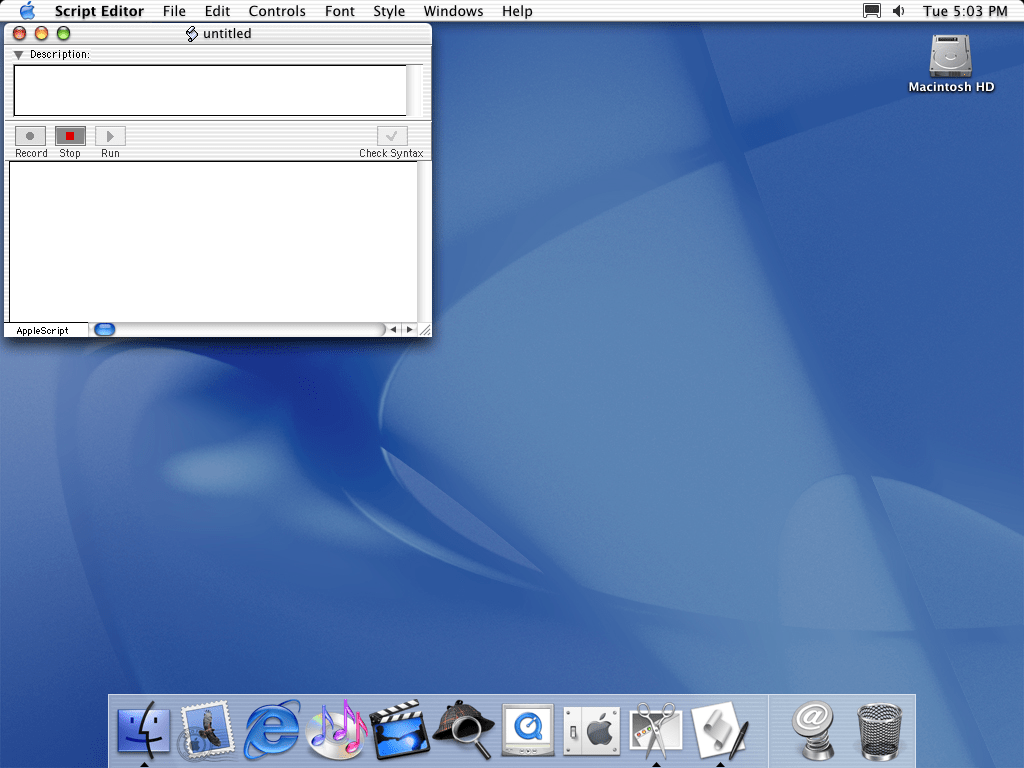 Mac OS X 10.1 Puma – 512 Pixels