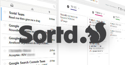 Sortd transforme votre espace Gmail en outil d’organisation. (extension ...