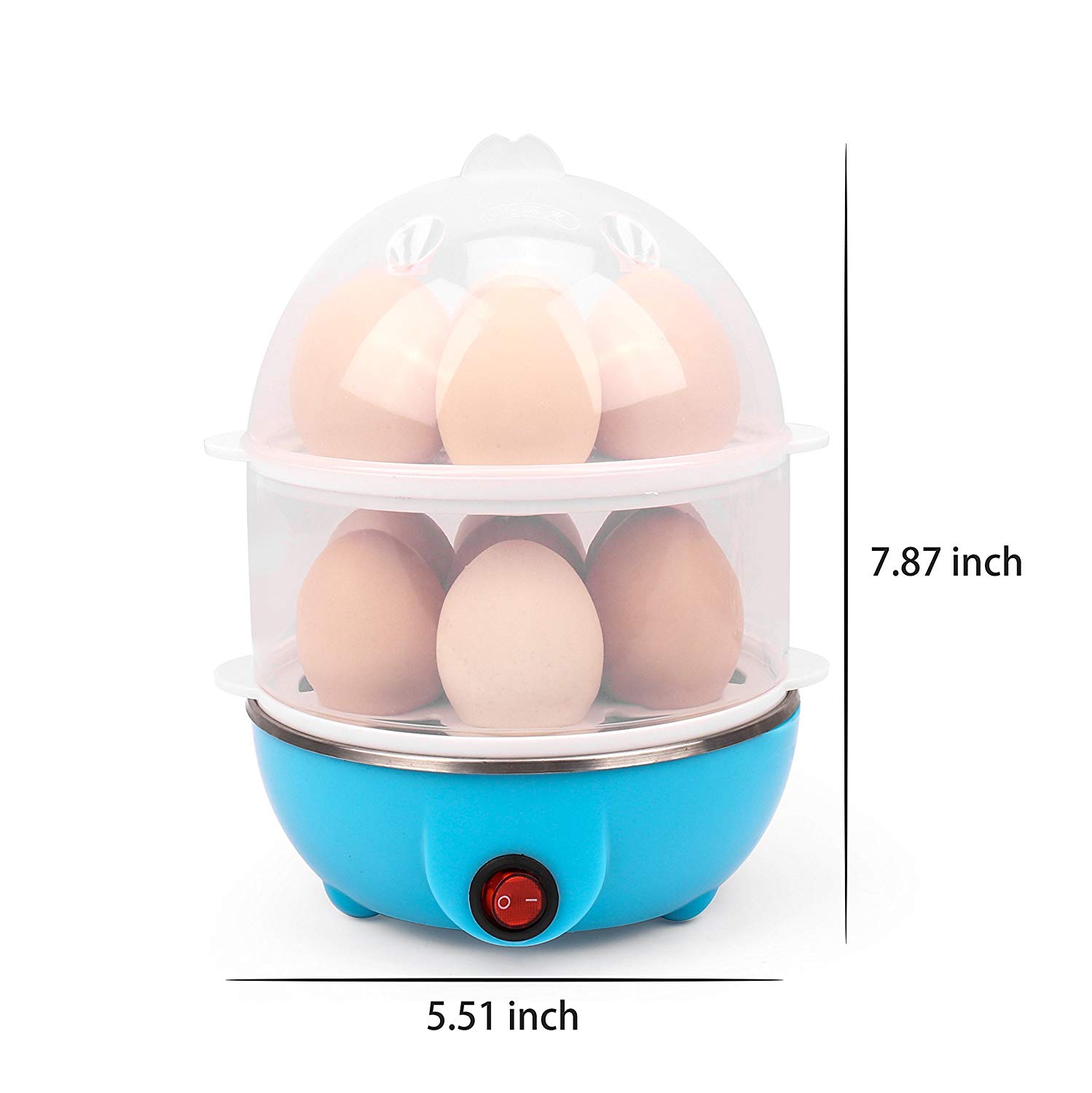 Double Layer Egg Boiler Electric Cooker – बाजेको WHOLESALE पसल