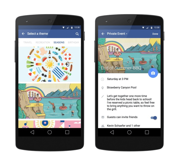 Add a beautifully illustrated cover art photo to your Facebook Event ...