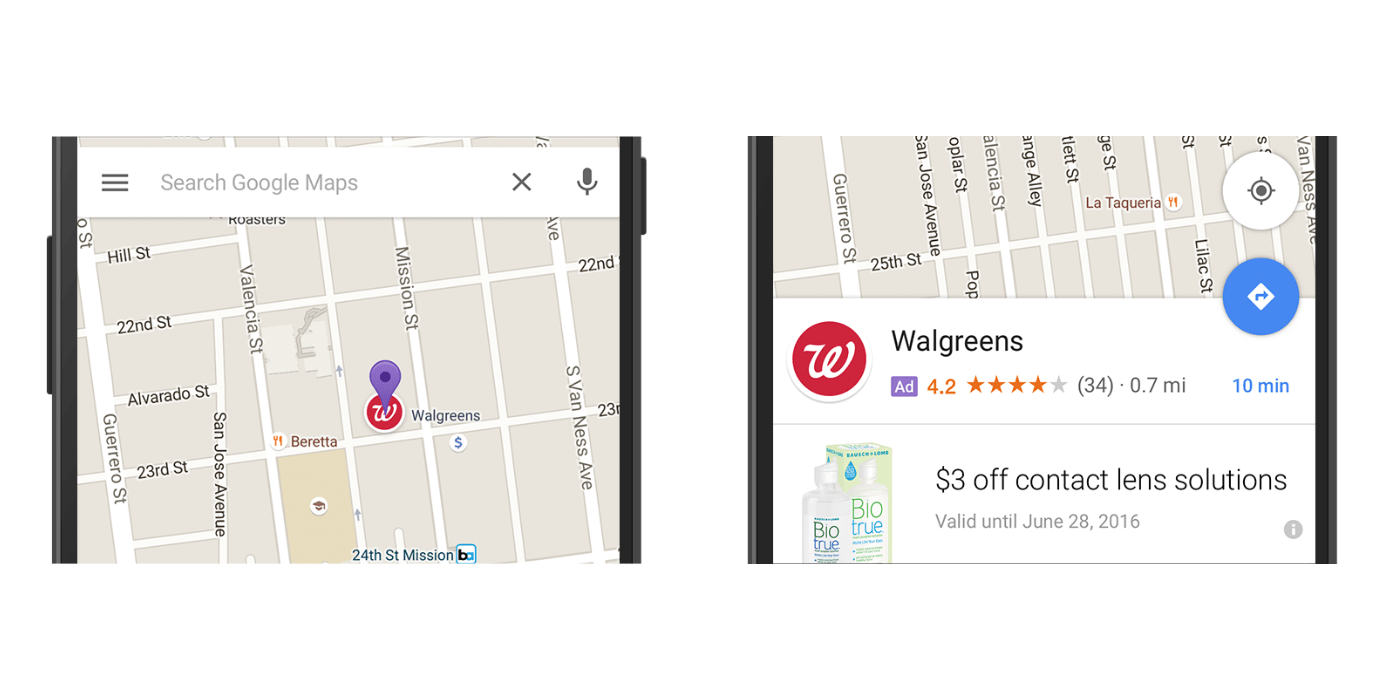 Google Maps to add promoted pins and ads on place cards