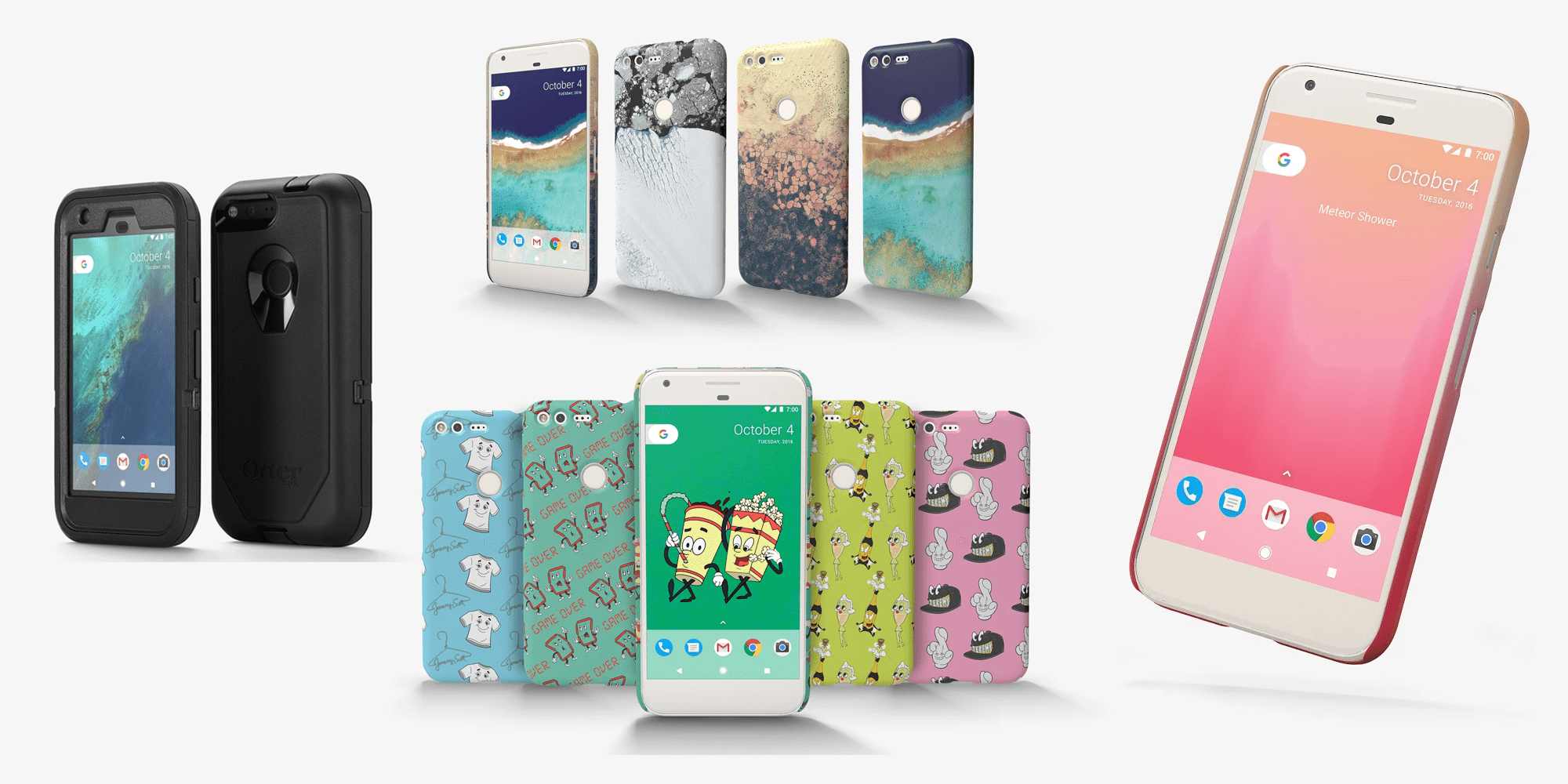 Google Store adds three new Live Cases and Otterbox cases for the Pixel ...