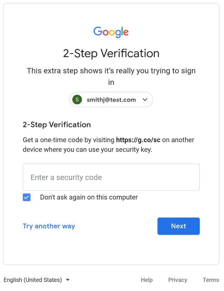 Security keys can create one-time Google security codes - 9to5Google
