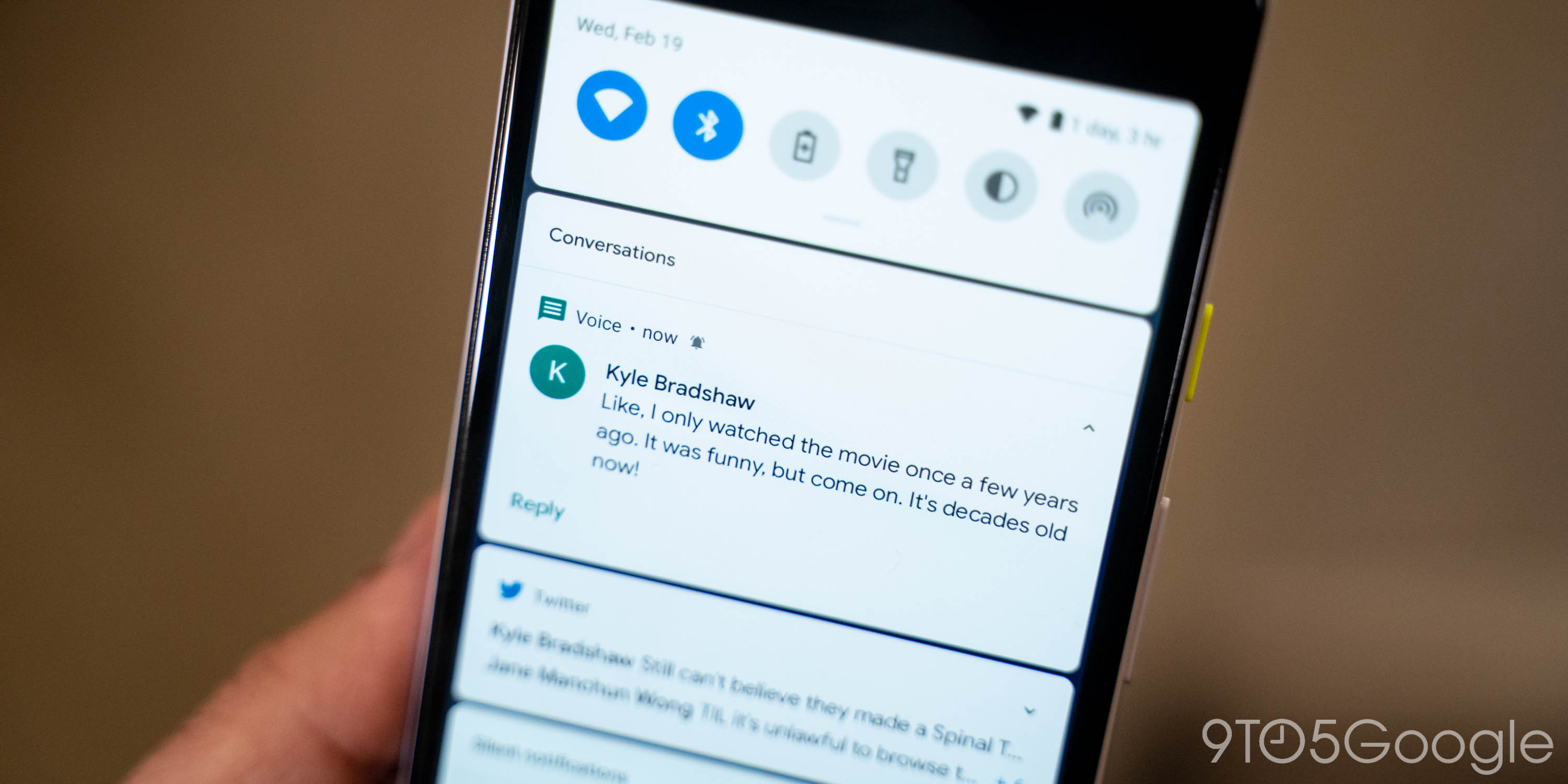 Android 11 has a new section for conversation notifications - 9to5Google
