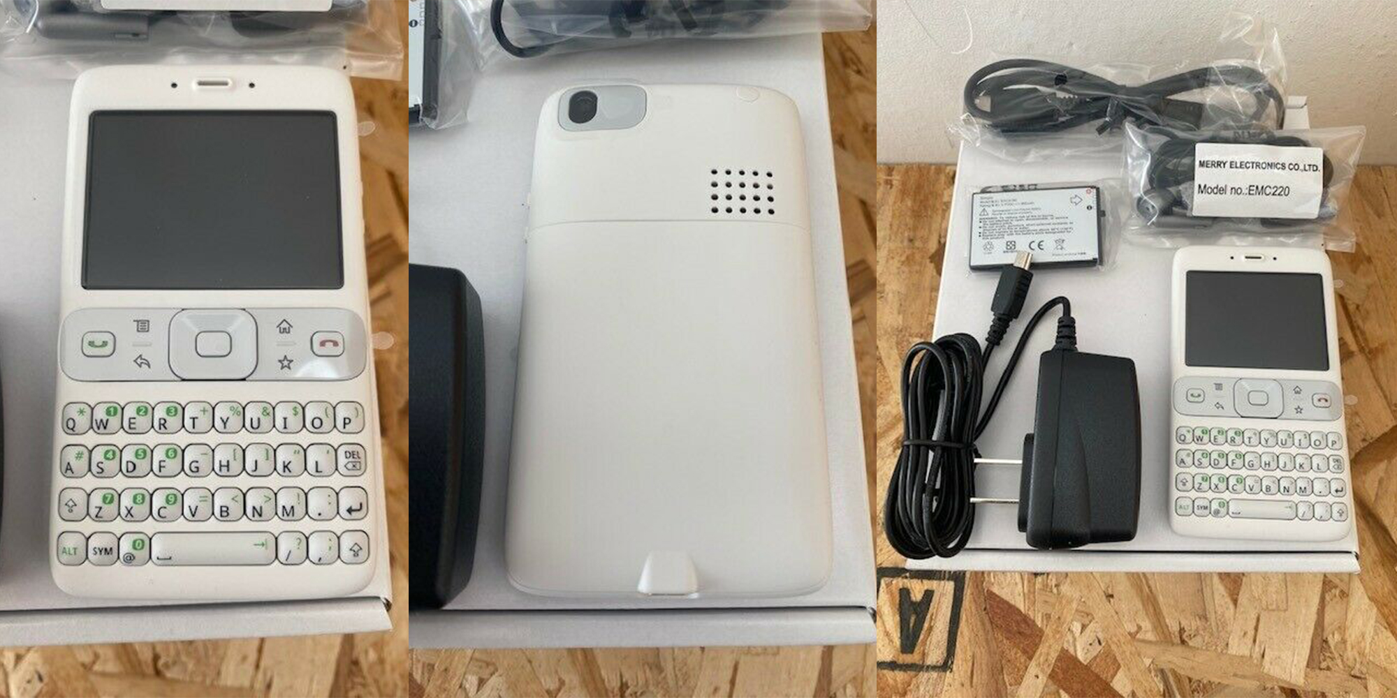 Prototypes of the first Android smartphone pop-up on eBay - 9to5Google