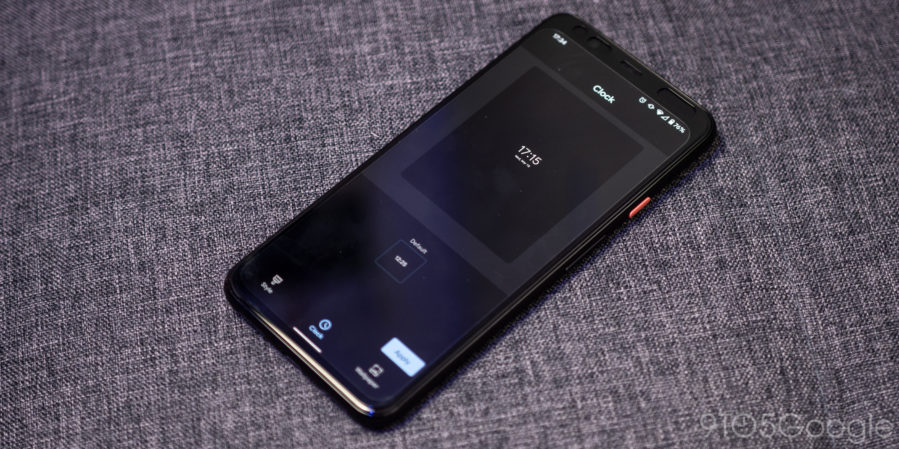 Android 11 DP2: Theming lockscreen clocks now live for Pixel - 9to5Google