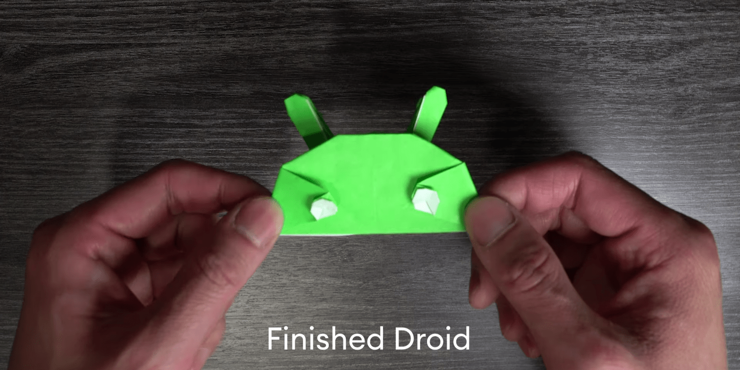 Google shares video on making an Android origami mascot - 9to5Google