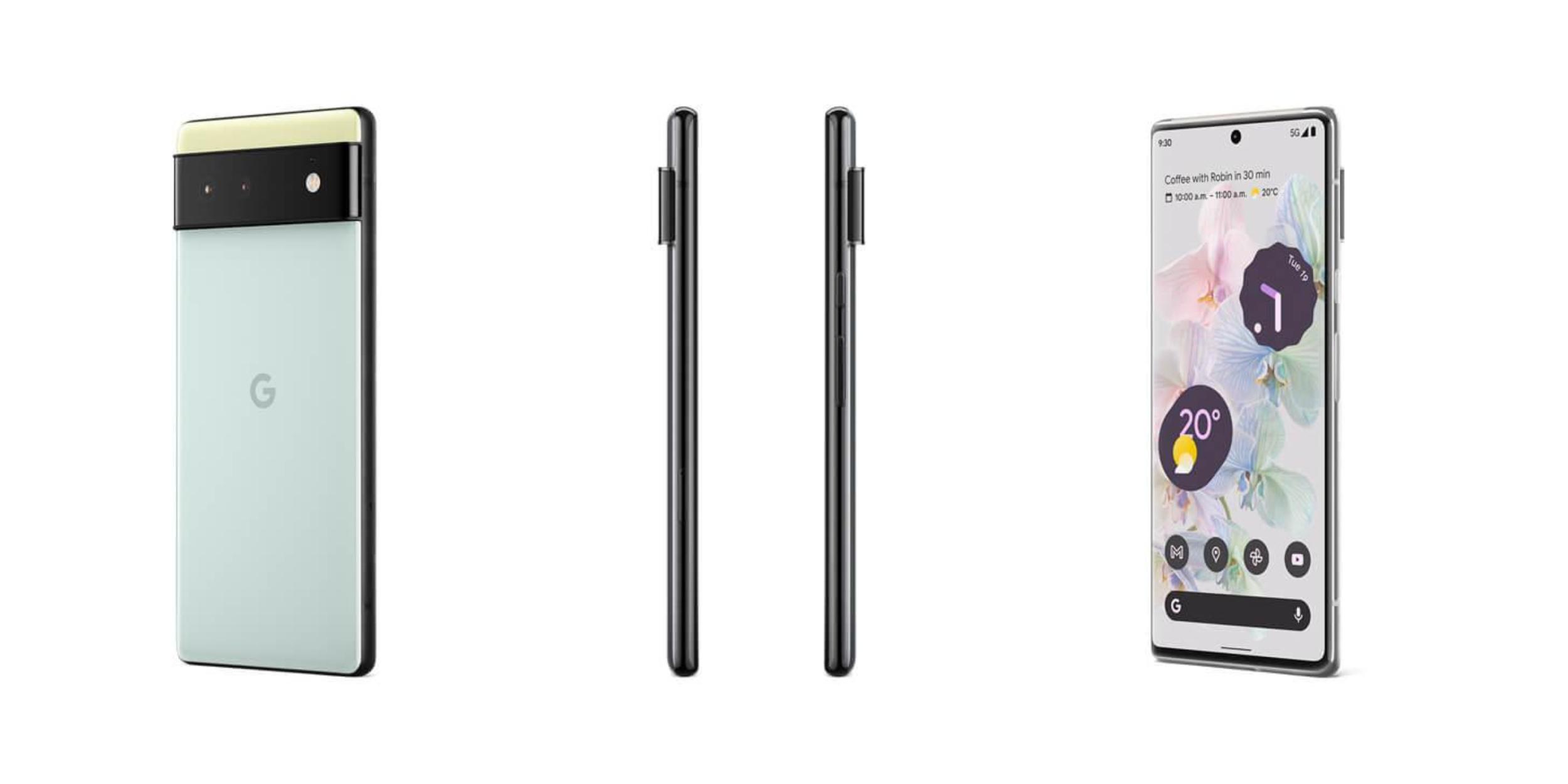 Latest leaked Pixel 6 renders show off the camera bump - 9to5Google