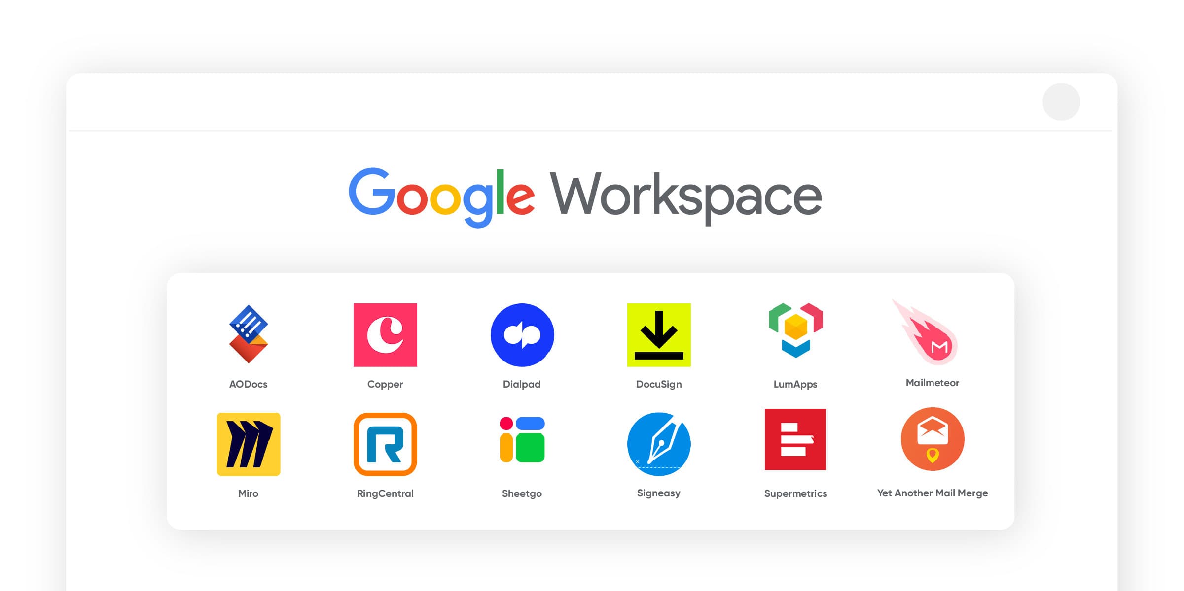 Google Workspace names recommended 3rd-party apps - 9to5Google