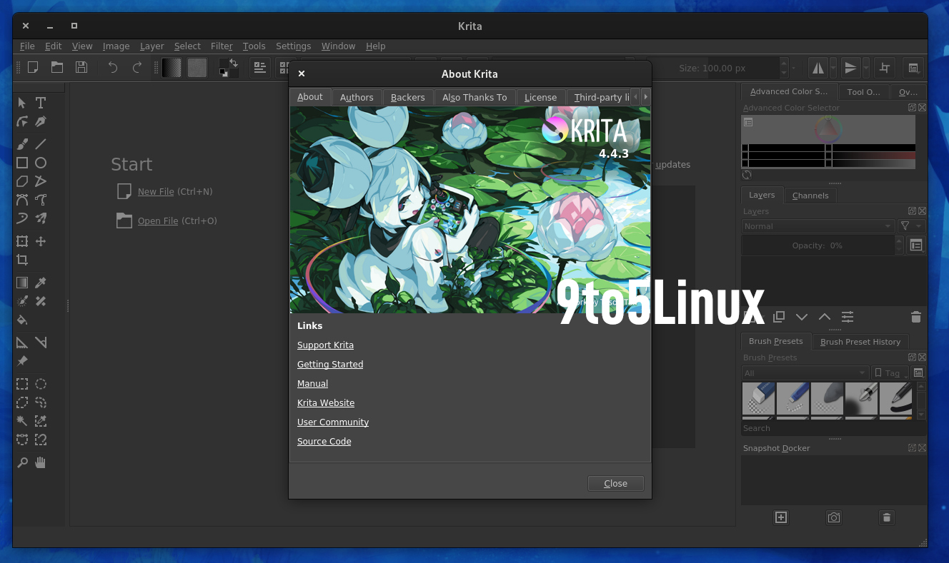 Krita 4.4.3 Released with Stability and Performance Improvements, Bug Fixes - 9to5Linux